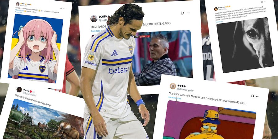 Los mejores memes de la caída de Boca ante Newell’s: de la lesión de ...